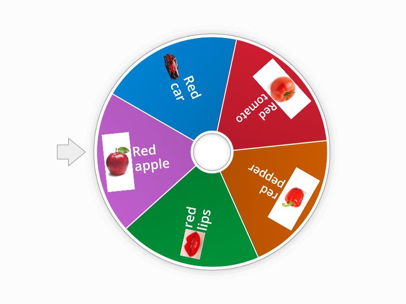 Red - Spin the wheel