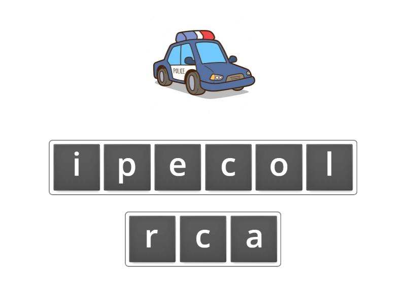 Police officer tools - Anagram