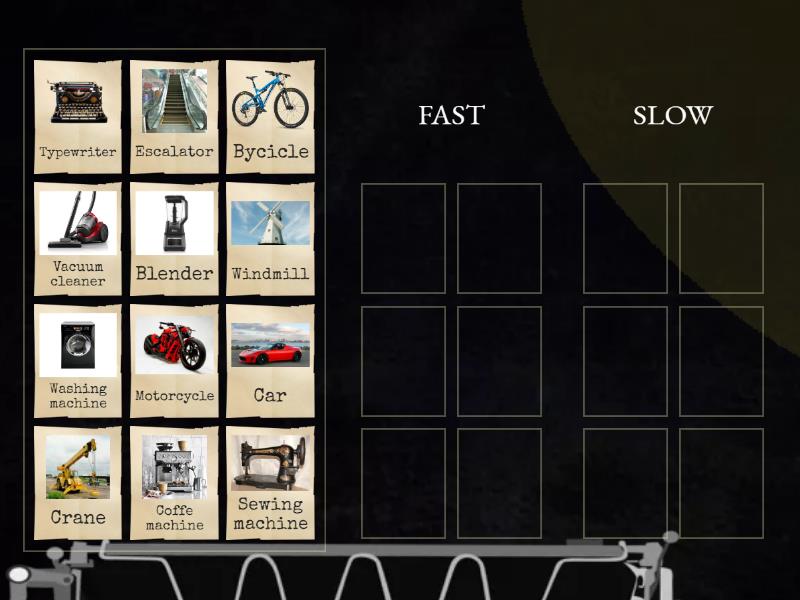 Slow or Fast machines - Group sort