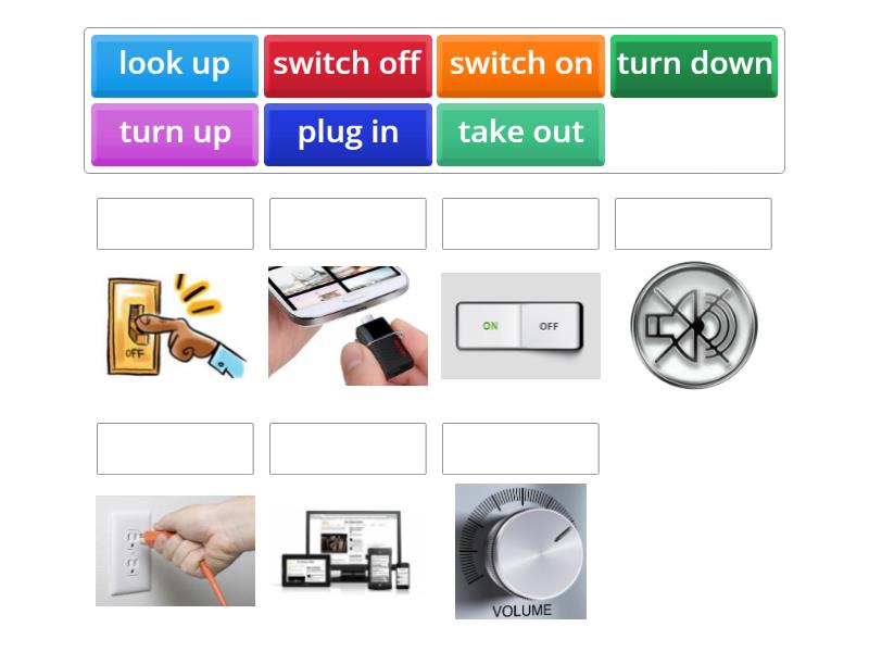 Unit 15 (phrasal verbs technology) - Match up