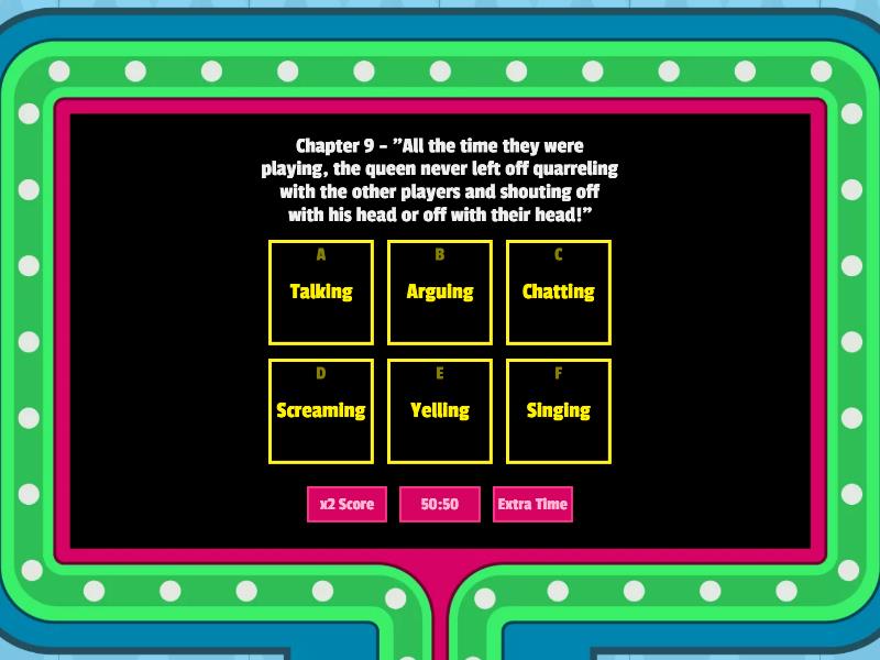 ELA Review Game - Gameshow quiz
