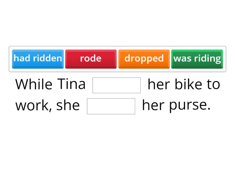 3A_Page 114_Narrative verbs - Complete the sentence