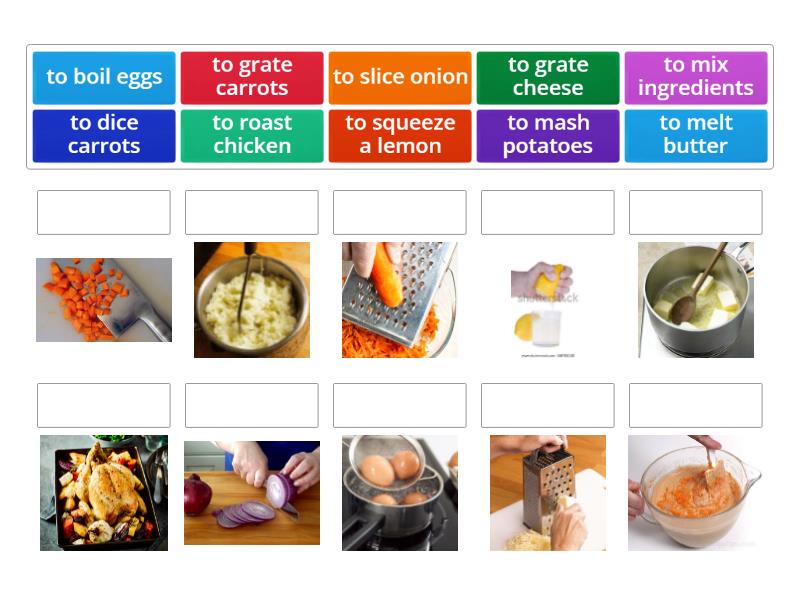 cooking - Match up