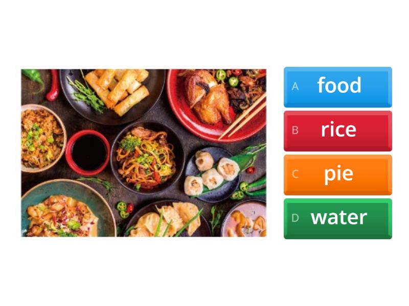 B2L4 Word Bank_Food and Drinks - Quiz
