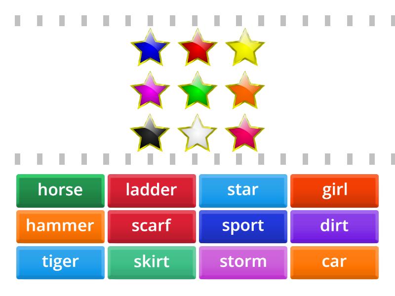 R Controlled - Find the match