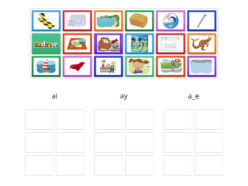 ay/ai/a_e - Group sort