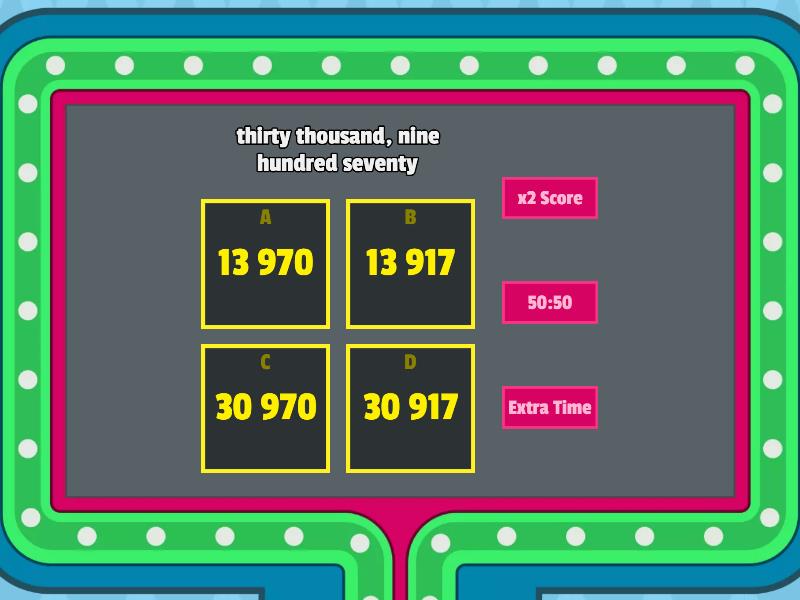 Lesson 1- Reading and Writing Numbers up to 1 000 000 in numerals and ...