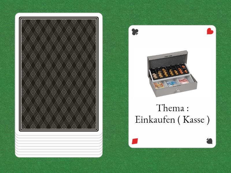 Um Informationen bitten und informationen geben - Speaking cards