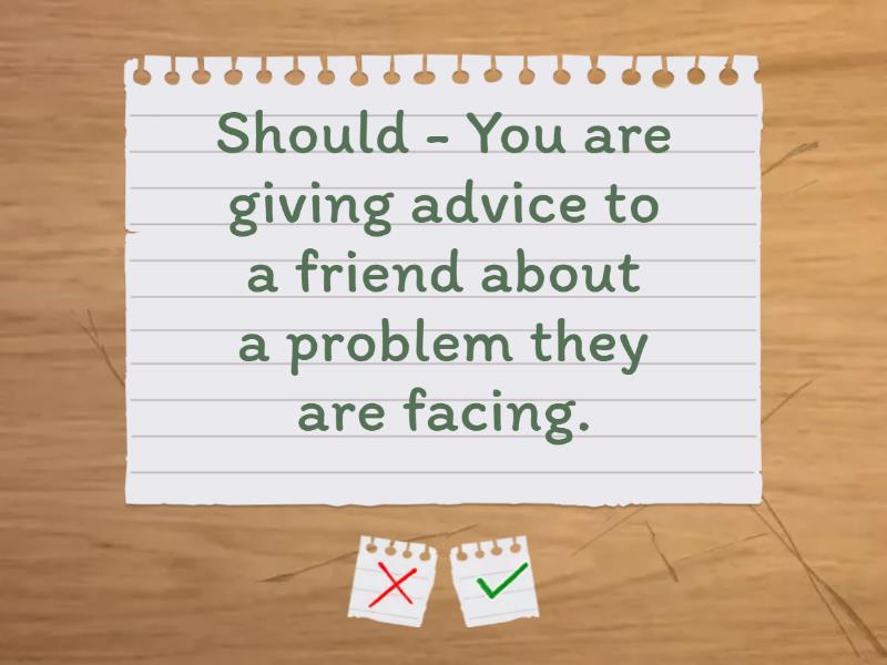 Modal Verbs - Flash cards