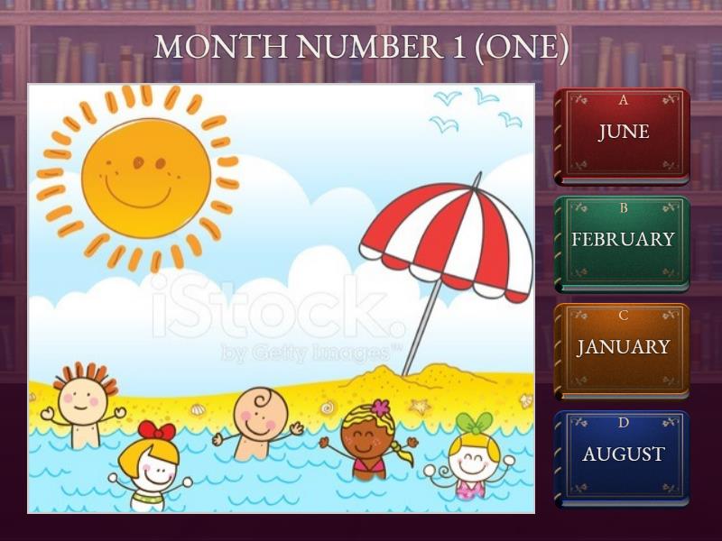 MONTHS OF THE YEAR - Kuis