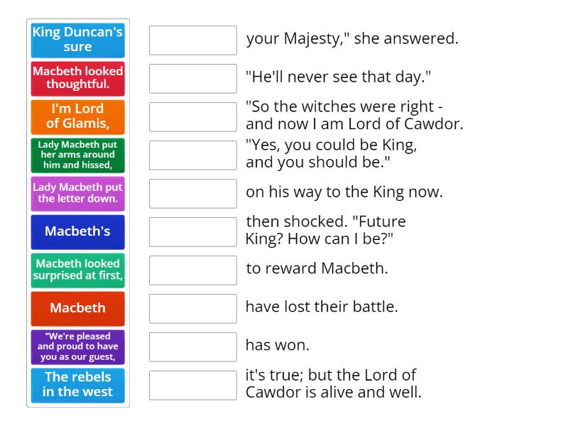 Macbeth - Pages 03 - 10 - Match up