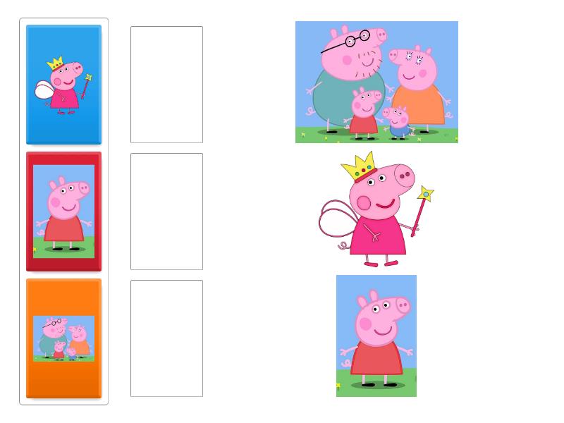 Peppa Pig - Match up
