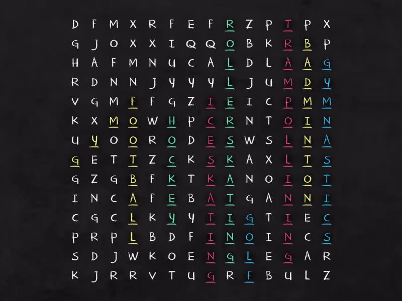 FIZZIKAL GAMES 2 - Wordsearch