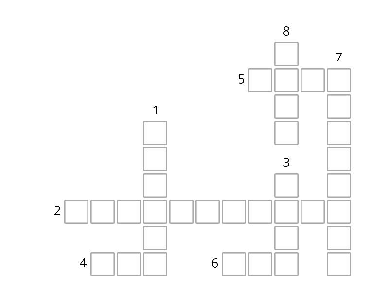 Computer science terms - Crossword