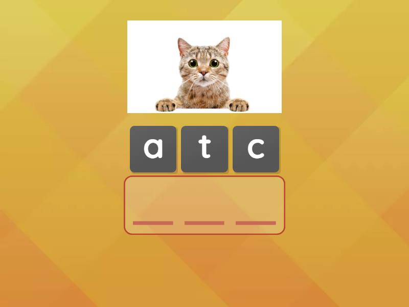 CVC Words - Anagrama