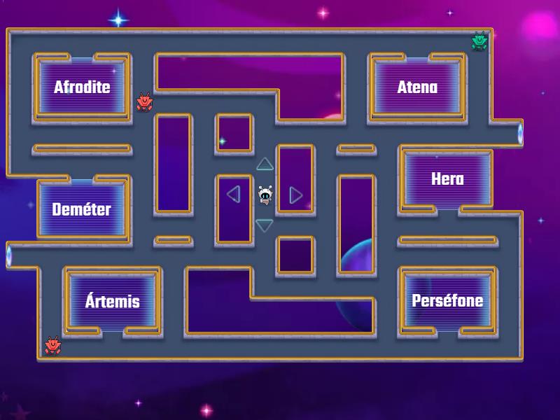 Atividade interativa 3 (Labirinto da perseguição com as Deusas) - Maze ...