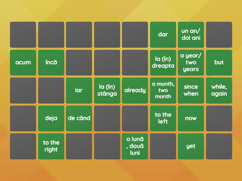 maching game - Matching pairs