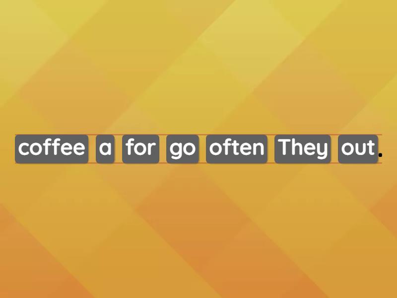 Adverbs of Frequency B07 - Unjumble