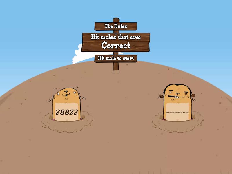 GOLO GAMES PRESENTS: Whack-a-mole - Whack-a-mole