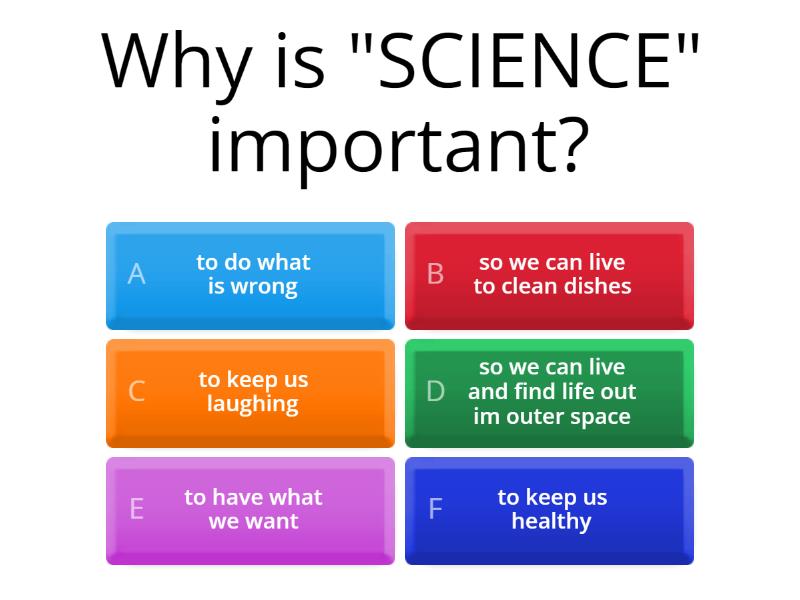 Math and Science - Quiz