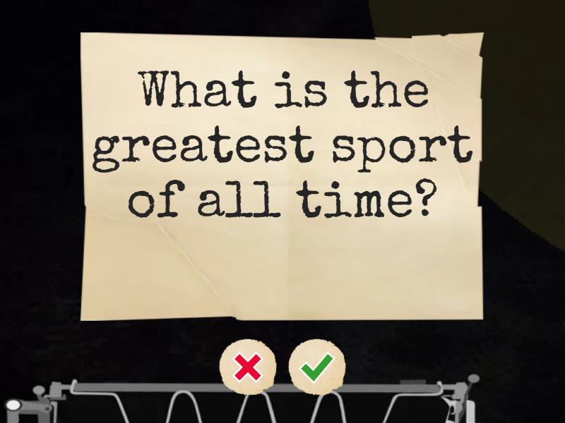 The greatest (questions) - Flash cards