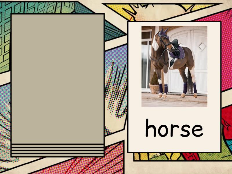 animals - Speaking cards