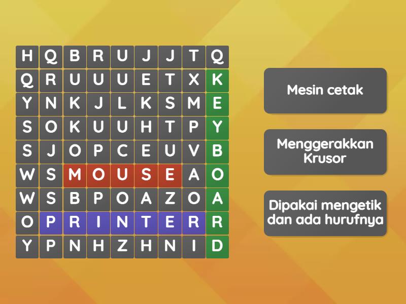 TTS Komputer - Wordsearch