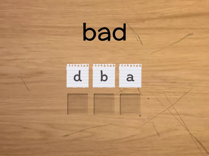 CVC words practice - Anagram