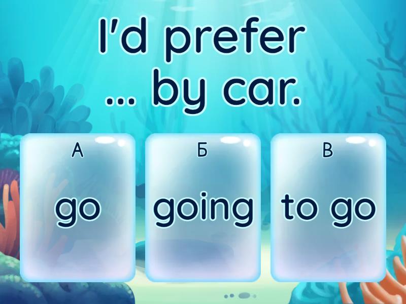 Expressing preferences - Quiz