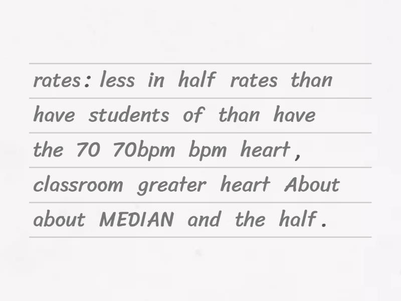 Interpreting Standard Deviation, Median, and IQR - Reordenar