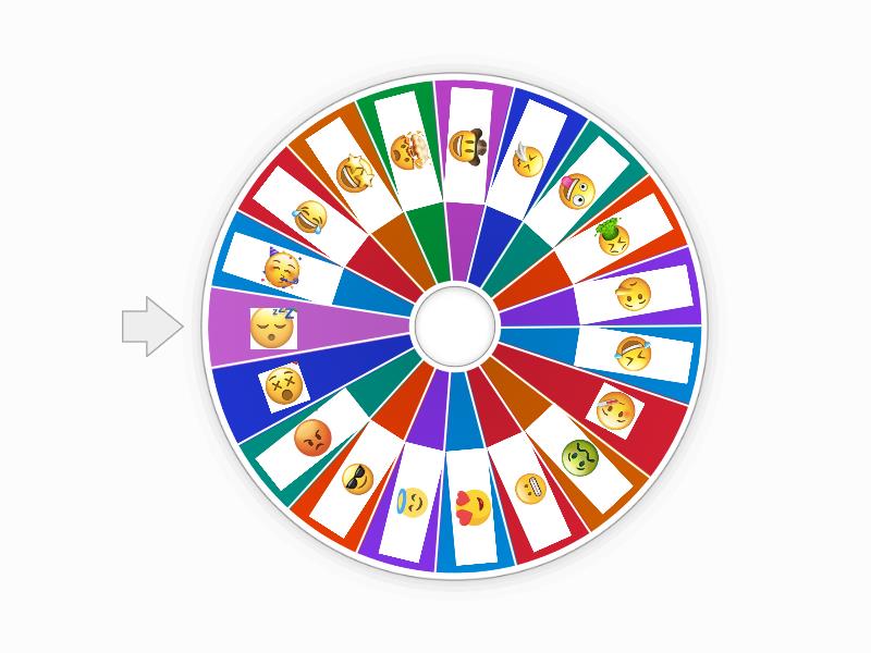 Emoji Spin Wheel - Spin the wheel
