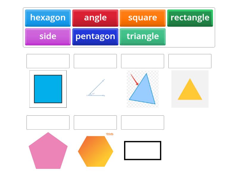 Geometrical Shapes — Matching - Match up