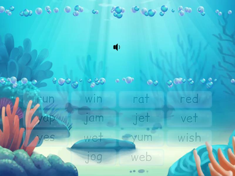 RWI Set 1 Word Time 1.5(ii) (Green Words) - Find the match