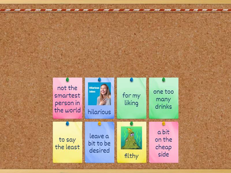 exaggeration 1 - Find the match