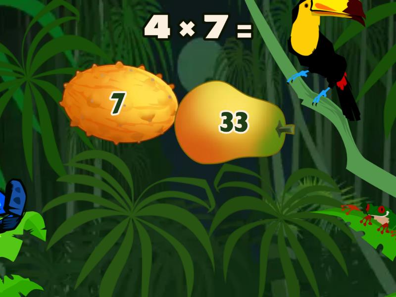 4x table - Speed quiz