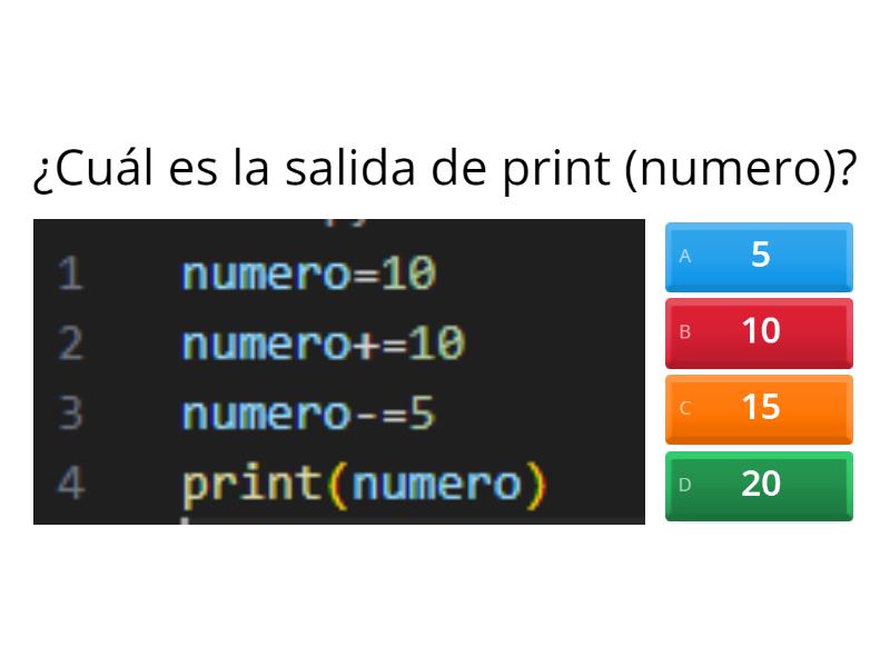 Fundamentos de Python - Quiz