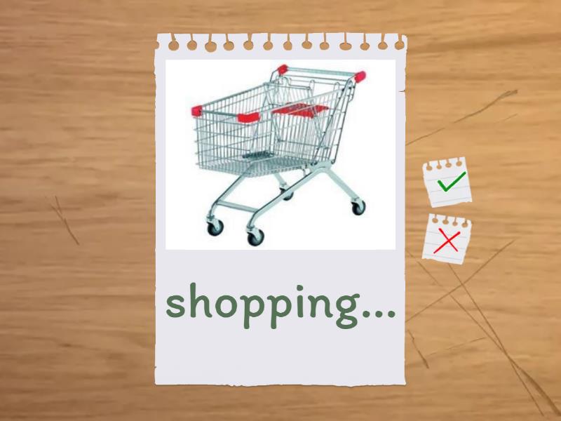 Go getter 3. Unit 2. Shopping Flashcards - Flash cards