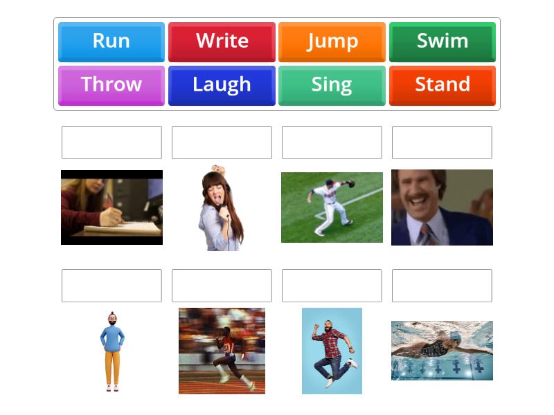 Visual Verbs - Match up