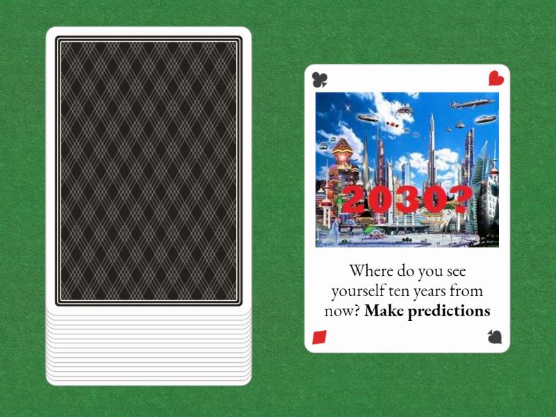 FUTURE SPEAKING INGLES II - Speaking cards