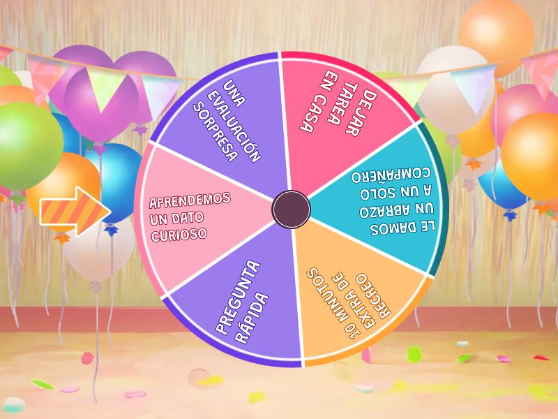 PARA EMPEZAR LA CLASE, VAMOS HACER... - Random wheel