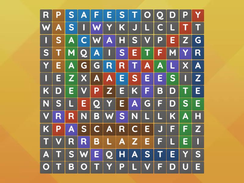 Noah March 4th - Wordsearch