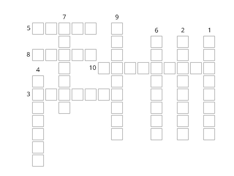 Materi Bahasa Indonesia - Crossword