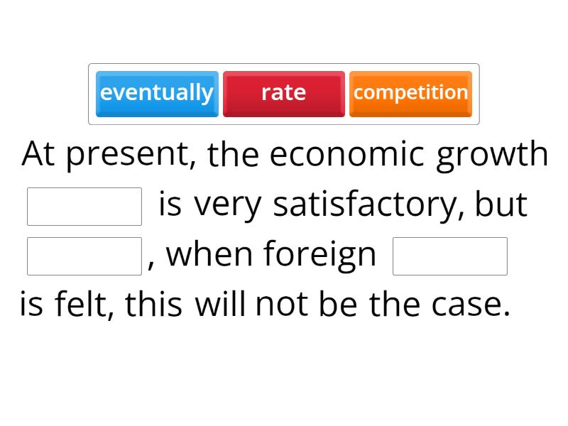 Advanced Level Vocabulary Exercise – MCQ Test 1 - a - Completar la frase