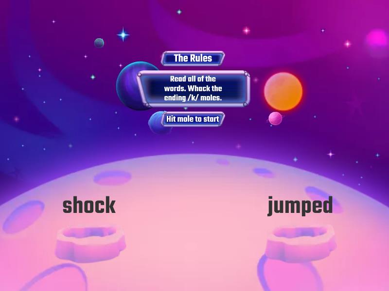 Ending /k/ Whack-a-Mole - Whack-a-mole