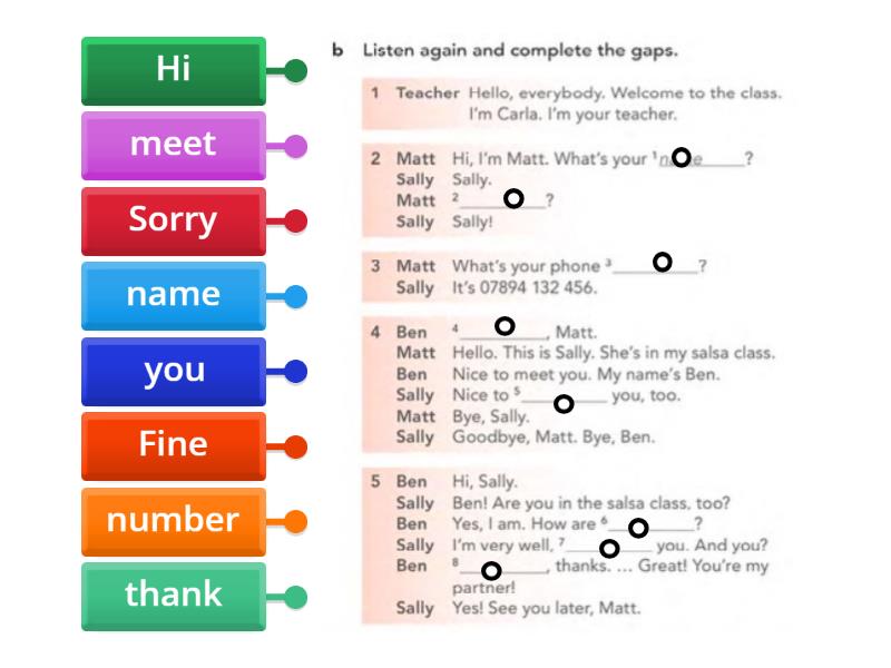 EF Unit 1A Ex1 - Labelled diagram