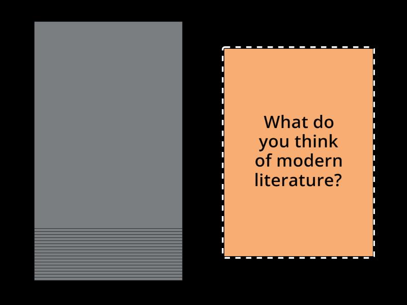 Speaking: books vs movies - Speaking cards