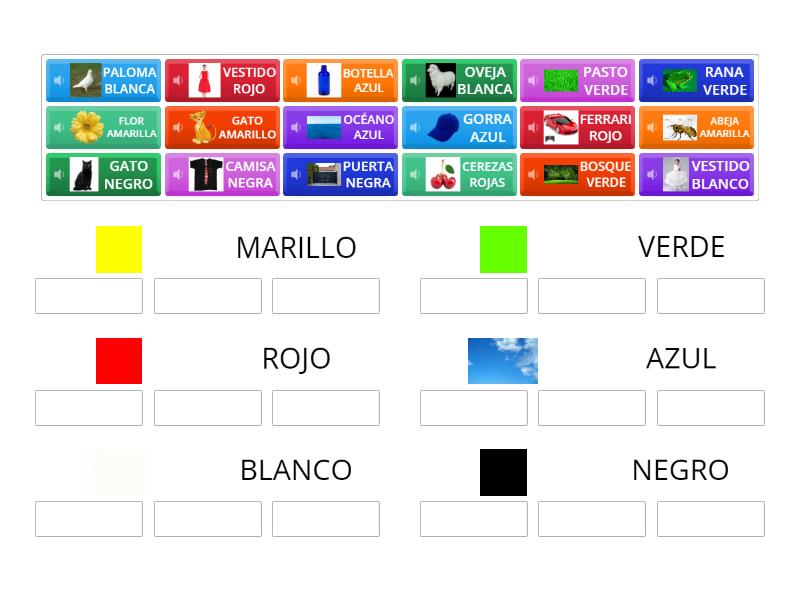 RECONOCIMIENTO DE LOS COLORES POR LA VOZ Y CLASIFICACIÓN DE LOS OBJETOS ...