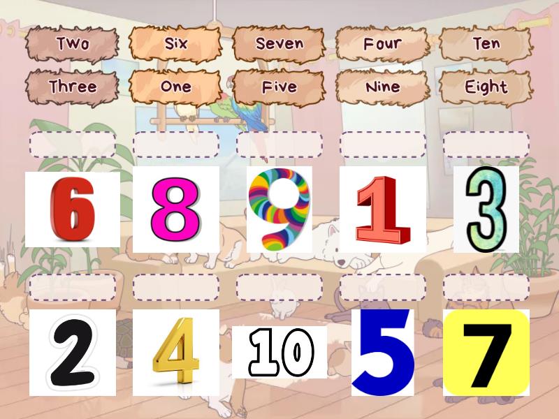 FF1 - STARTERS L3 Numbers 1-10 - EBOX - Match up