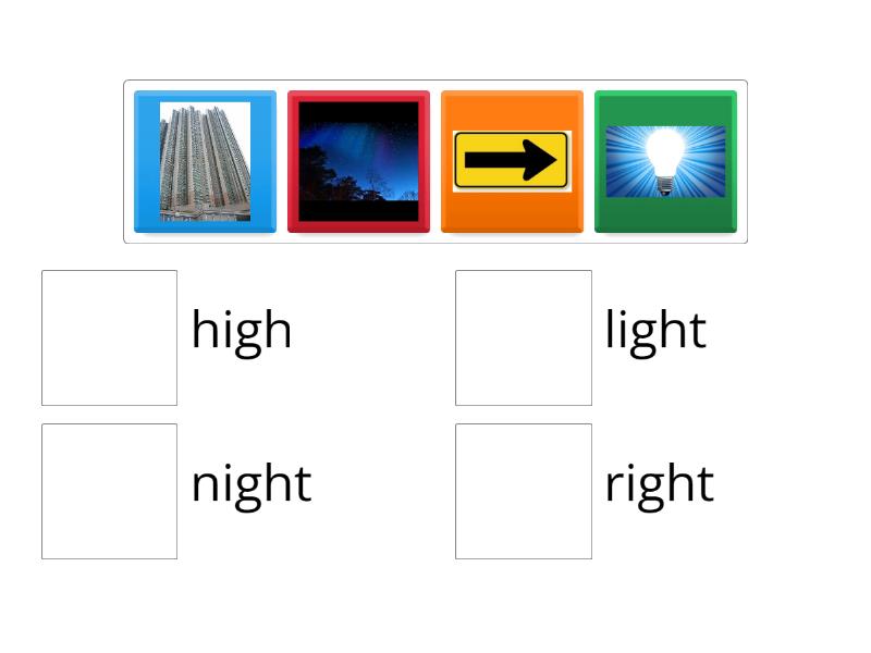 Oxford phonics 3 igh - Match up
