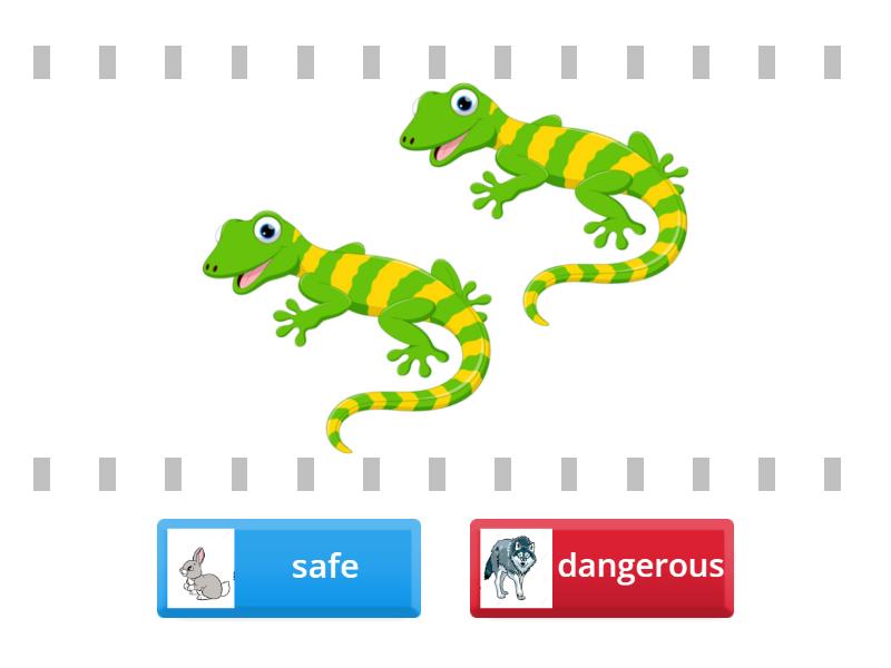 safe vs dangerous isl 2 - True or false
